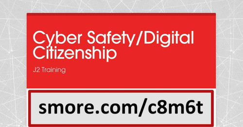 Cyber Safety/Digital Citizenship | Smore Newsletters for Education