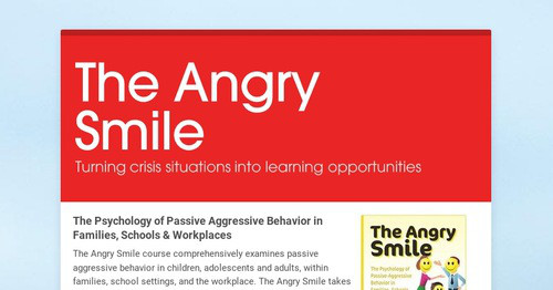The Angry Smile | Smore Newsletters