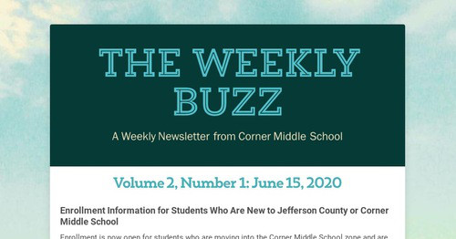 The Weekly Buzz | Smore Newsletters