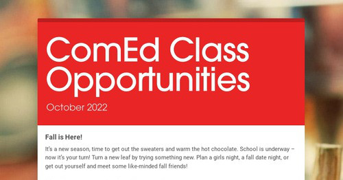 ComEd Class Opportunities