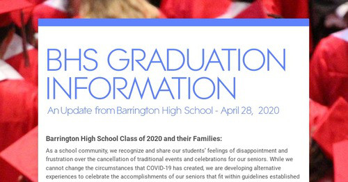 BHS GRADUATION INFORMATION