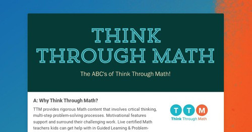 Think Through Math