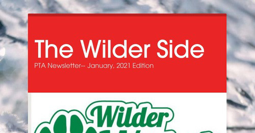 The Wilder Side | Smore Newsletters for Education