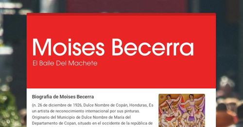 Moises Becerra | Smore Newsletters