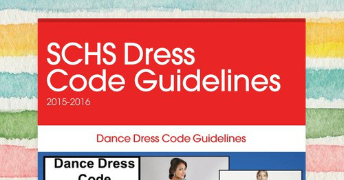 SCHS Dress Code Guidelines | Smore Newsletters