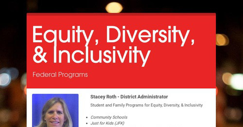 Equity Diversity And Inclusivity Smore Newsletters