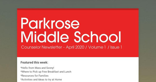 Parkrose Middle School | Smore Newsletters