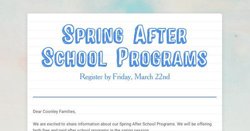 Design newsletters to spread the word online | Smore