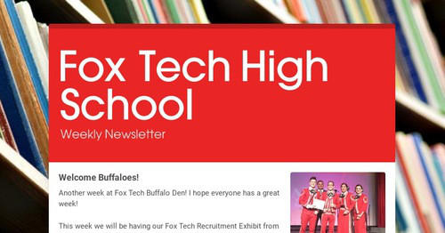 Fox Tech High School | Smore Newsletters