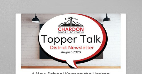 Topper Talk