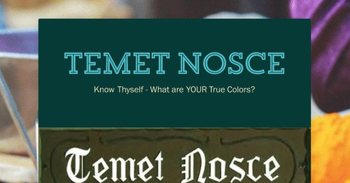Temet Nosce | Smore Newsletters