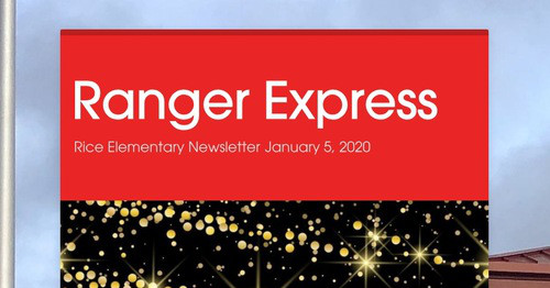 Ranger Express | Smore Newsletters for Education