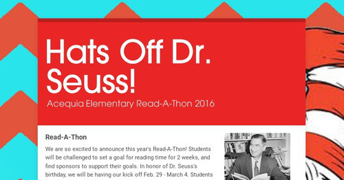 Hats Off Dr. Seuss! | Smore Newsletters