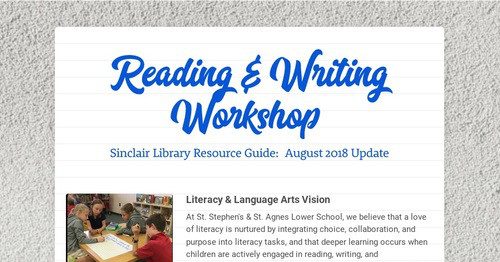 Reading & Writing Workshop