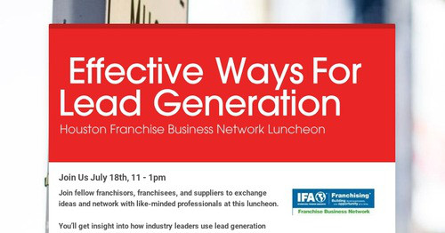 Effective Ways For Lead Generation | Smore Newsletters