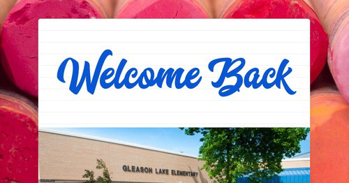 Welcome Back | Smore Newsletters for Education