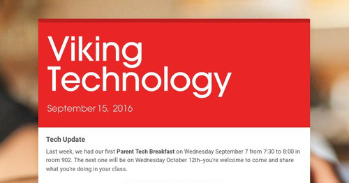 Viking Technology | Smore Newsletters
