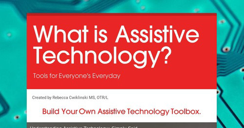 What is Assistive Technology? | Smore Newsletters