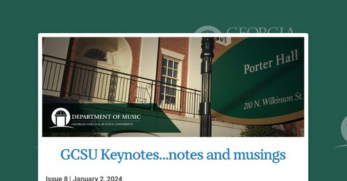 GCSU Keynotes