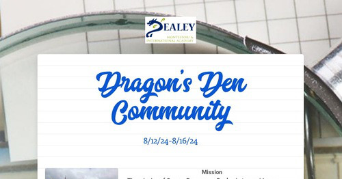 Dragon's Den Community | Smore Newsletters