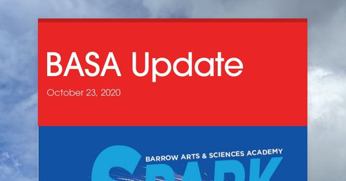 BASA Update | Smore Newsletters