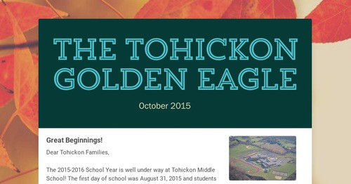 The Tohickon Golden Eagle | Smore Newsletters