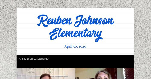 Reuben Johnson Elementary | Smore Newsletters for Education