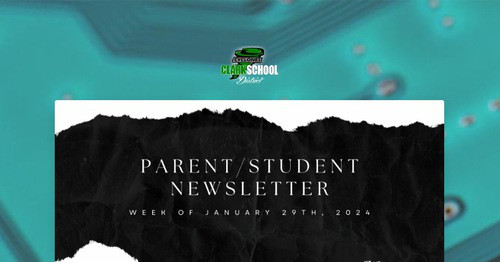 Clark MS/HS Parent & Student Update | Smore Newsletters for Education