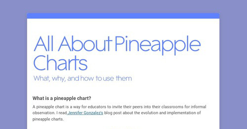 All About Pineapple Charts | Smore Newsletters for Business