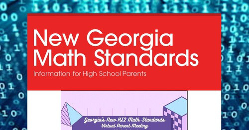 New Georgia Math Standards new-georgia-math-standards