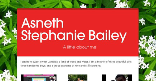 Asneth Stephanie Bailey | Smore Newsletters