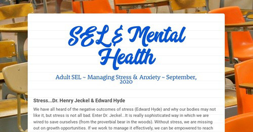 SEL & Mental Health | Smore Newsletters