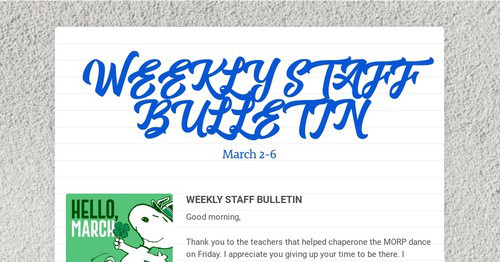 Design newsletters to spread the word online | Smore
