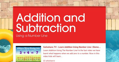 Addition and Subtraction | Smore Newsletters for Education