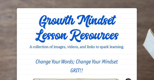 Growth Mindset Lesson Resources | Smore Newsletters