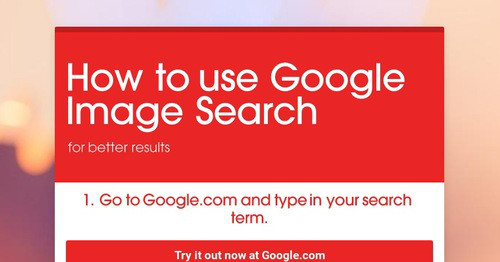 How to use Google Image Search | Smore Newsletters
