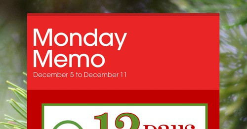 Monday Memo | Smore Newsletters