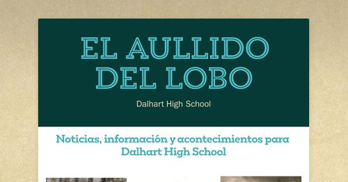 El aullido del lobo | Smore Newsletters