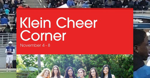 Klein Cheer Corner | Smore Newsletters