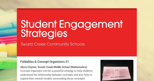 Student Engagement Strategies | Smore Newsletters Student Engagement Strategies | Smore Newsletters