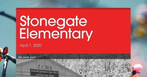 Stonegate Elementary | Smore Newsletters
