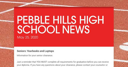 PEBBLE HILLS HIGH SCHOOL NEWS