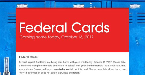 Federal Cards