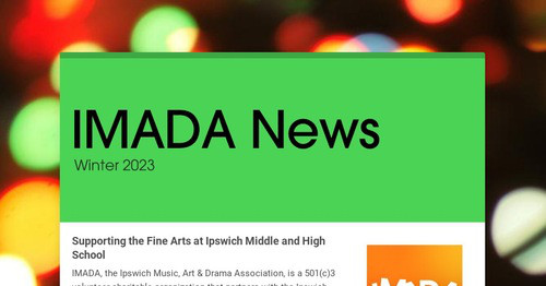 IMADA News | Smore Newsletters