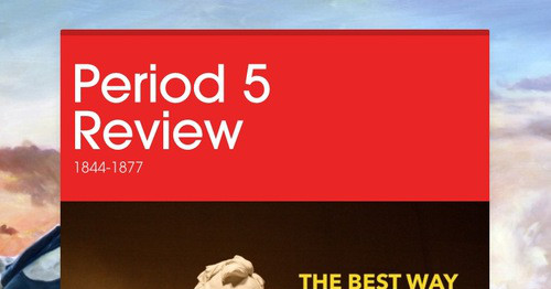 Period 5 Review | Smore Newsletters