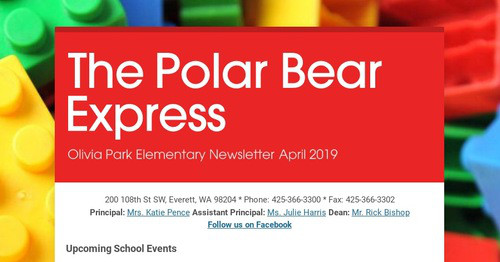 The Polar Bear Express | Smore Newsletters