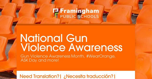 National Gun Violence Awareness | Smore Newsletters
