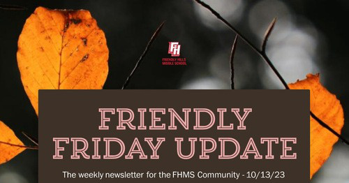 Friendly Friday Update | Smore Newsletters for Education