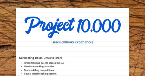 Project 10,000 | Smore Newsletters