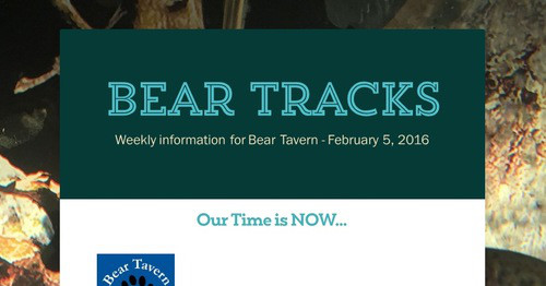 Bear Tracks